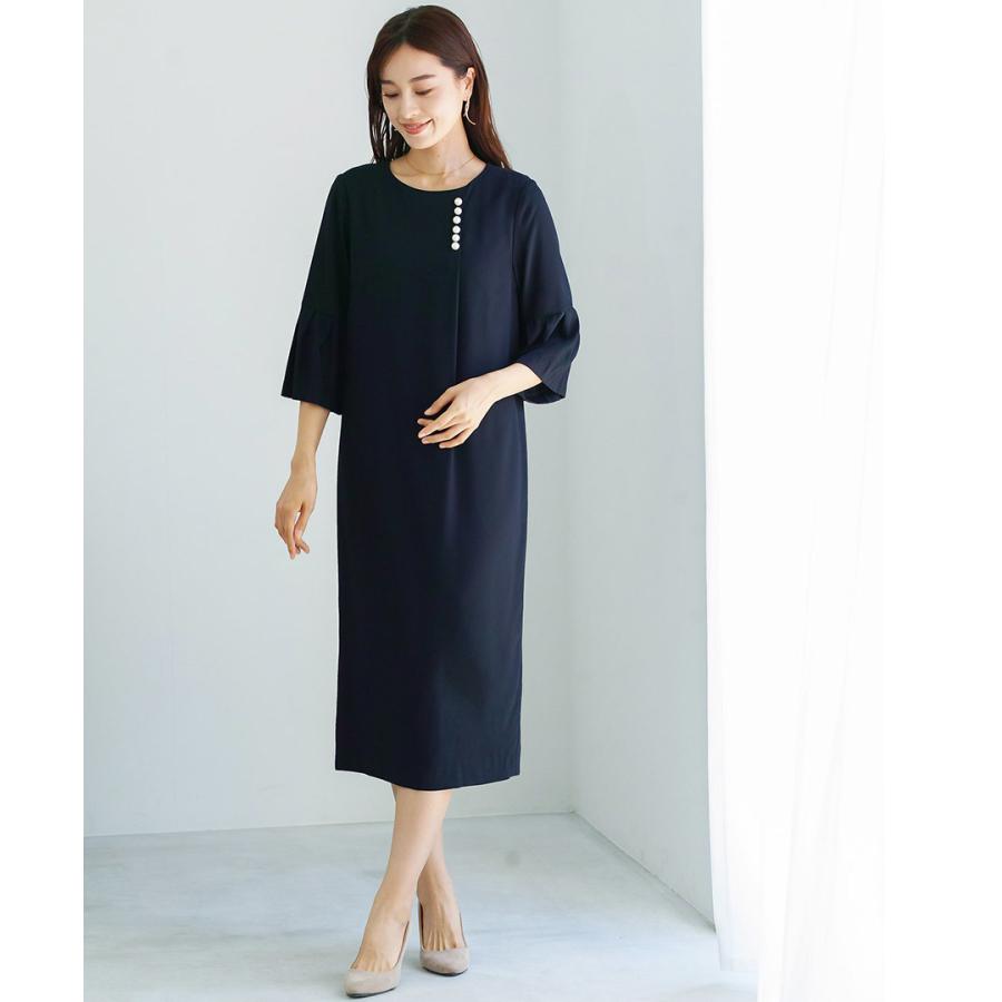 REPLETE 【WEB限定販売】パールデザイン・バックサテンジョーゼットワンピース・ドレス : マルイ(丸井)Yahoo!店 - 通販 - Yahoo!ショッピング