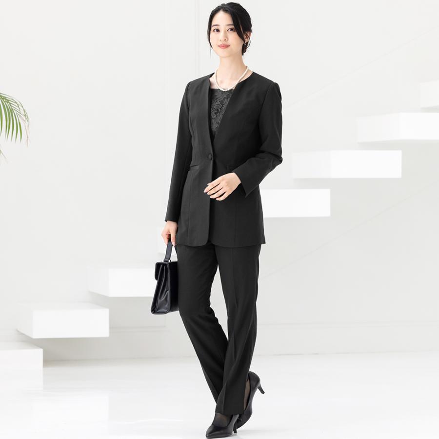 AddRouge（アッドルージュ） 【洗える / 抗菌消臭】 喪服 ブラック