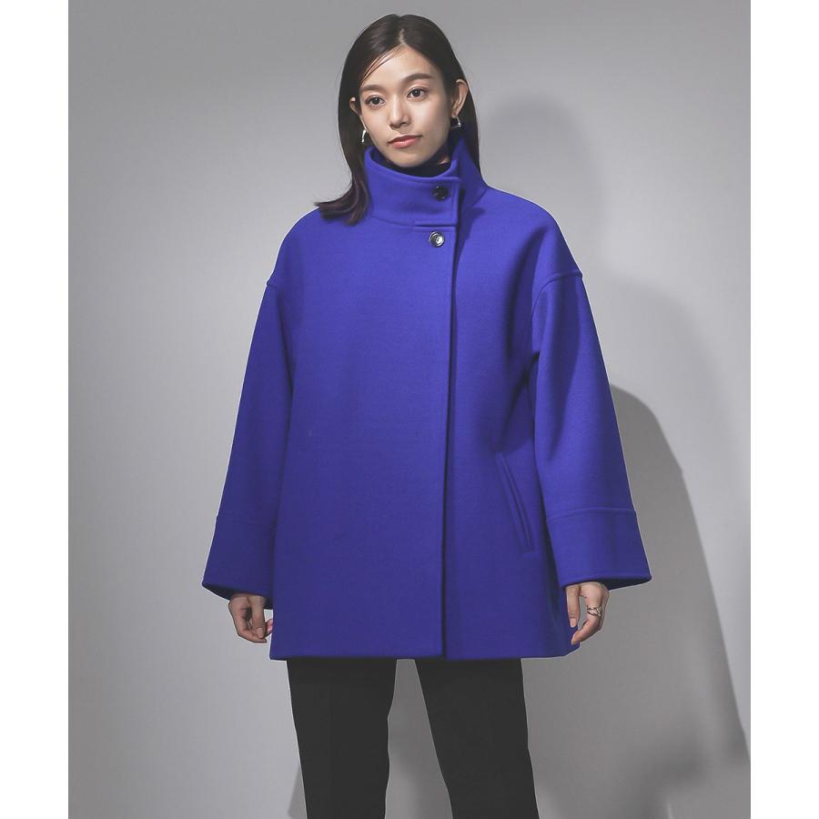 Emilyan 【Emiliyan】ストレッチウール・スタンドカラーミディコート : マルイ(丸井)Yahoo!店 - 通販 - Yahoo ...