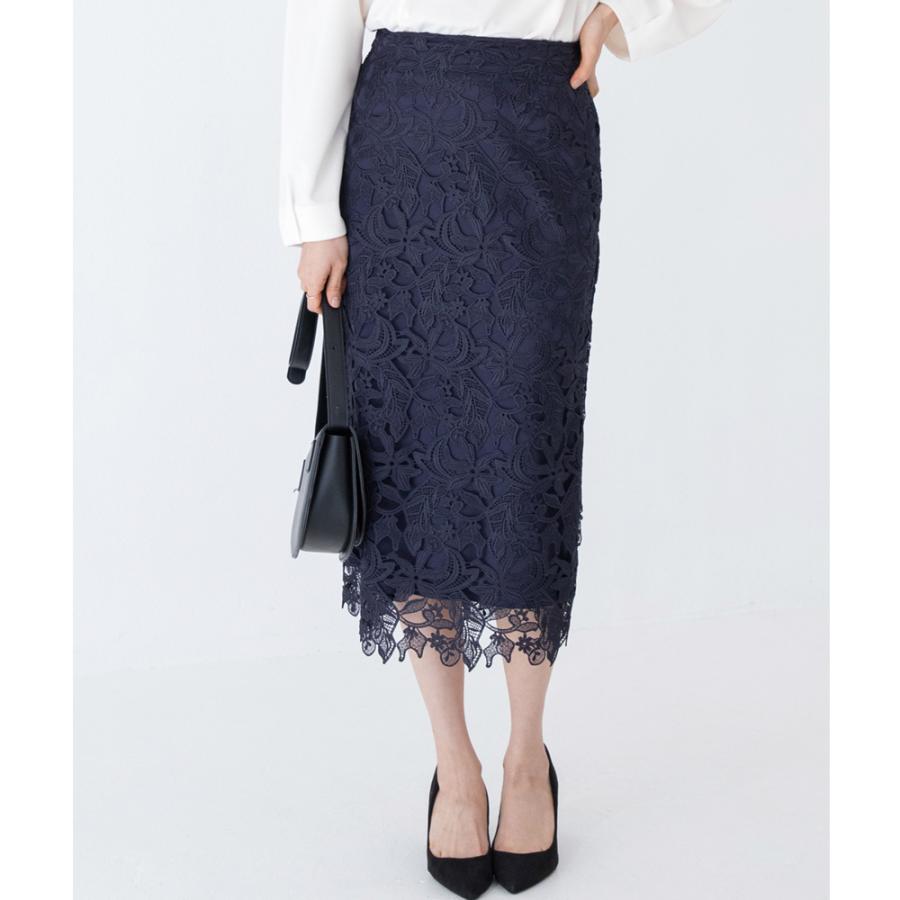 INCEDE 新色入荷 [M/L/LL/3L/4L][洗える]総レースペンシルスカート : マルイ(丸井)Yahoo!店 - 通販 - Yahoo!ショッピング