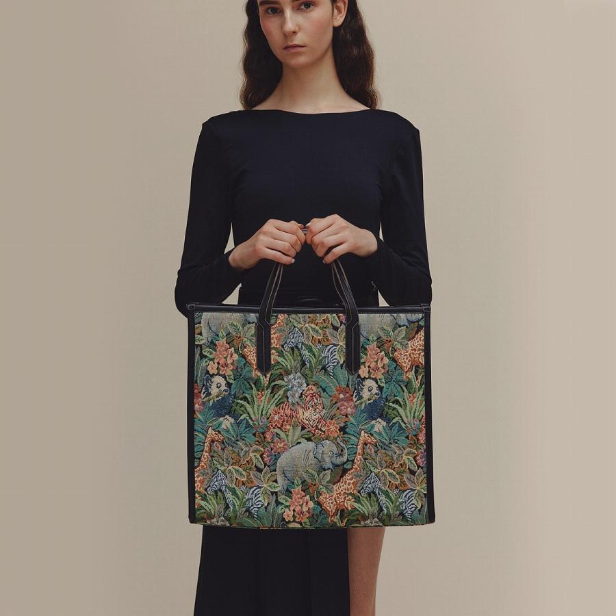 TOPKAPI 【TREASURE TOPKAPI】ジャガード アニマル モチーフ トート バッグ : マルイ(丸井)Yahoo!店 - 通販 - Yahoo!ショッピング