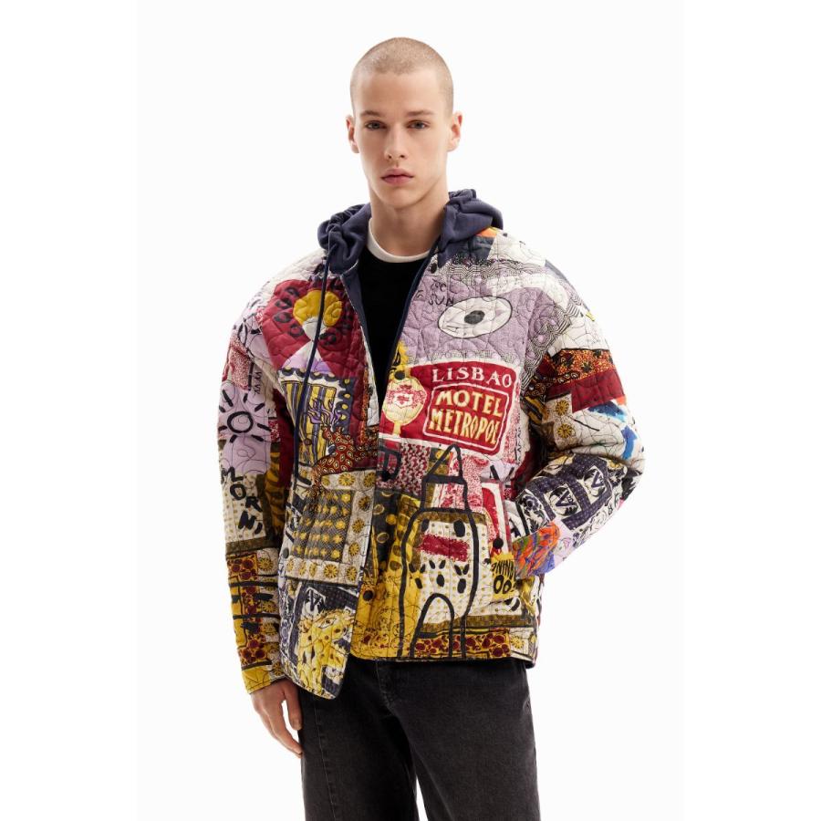 Desigual パッチワーク リバーシブル パデッドジャケット : マルイ(丸井)Yahoo!店 - 通販 - Yahoo!ショッピング