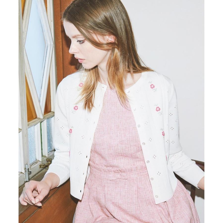 【洗える！】TINY ROSE KNIT カーディガン : cd0142904101 : マルイ(丸井)Yahoo!店 - 通販 - Yahoo!ショッピング