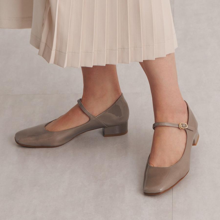 HIMIKO きれいめストラップ◇【SALE】【日本製】【撥水】スクエアトゥ