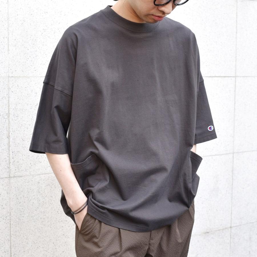 SHIPS any 【SHIPS any別注】Champion: ドルマン キャンプポケット Tシャツ 25SS : マルイ(丸井)Yahoo!店 - 通販 - Yahoo!ショッピング