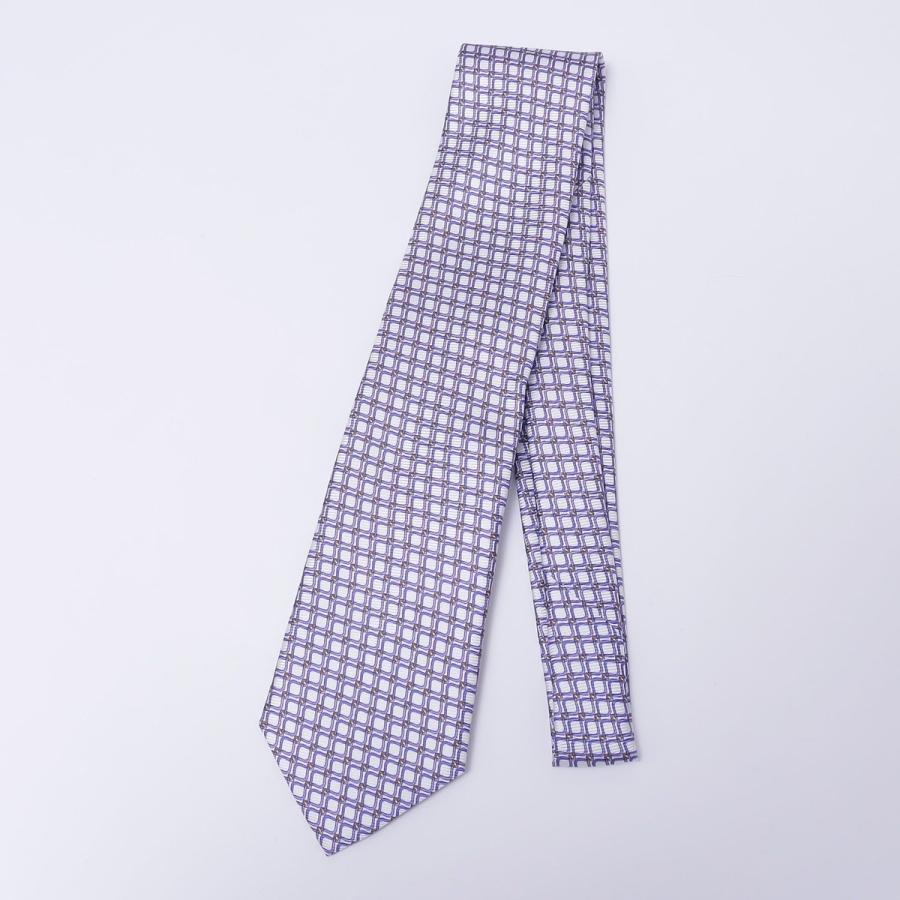 SHIPS Errico Formicola: シルク プリント ミューラル ネクタイ