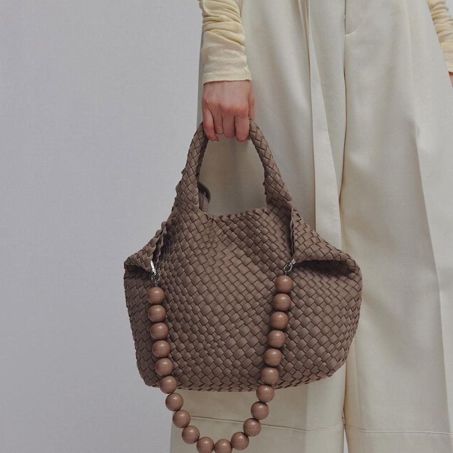 TOPKAPI（トプカピ） 【TREASURE TOPKAPI】ネオプレン イントレチャート ボールビーズ付き トート バッグ : マルイ(丸井)Yahoo!店 - 通販 - Yahoo!ショッピング