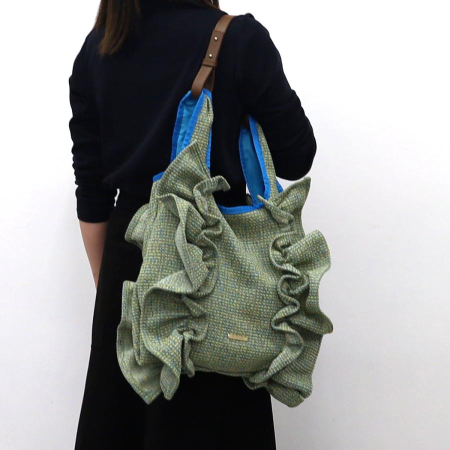 SMIR NASLI サミールナスリ ショルダー付フリル トートバッグ A4対応 : マルイ(丸井)Yahoo!店 - 通販 - Yahoo ...