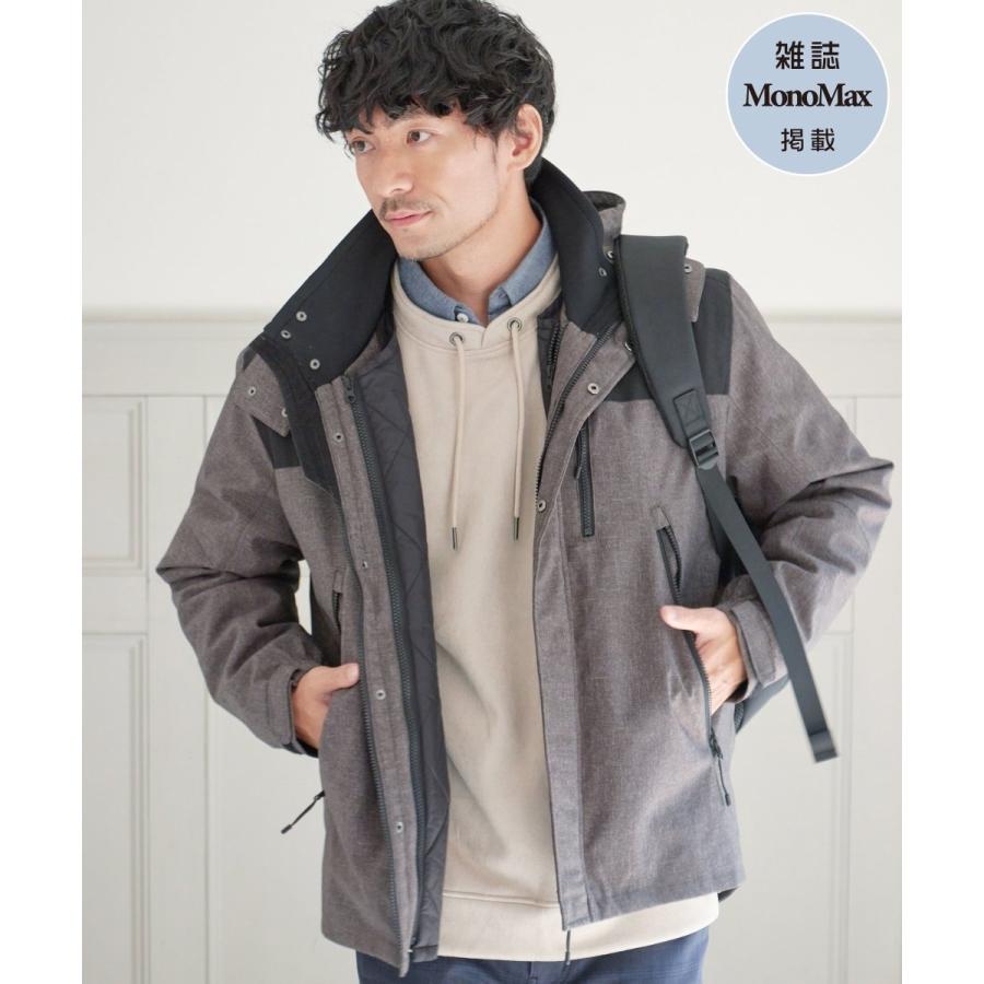 ikka 【雑誌MonoMax12月号掲載】sorona(R) 3WAYマウンテンパーカー【撥水／保温／親子コ : マルイ(丸井)Yahoo!店 - 通販 - Yahoo!ショッピング