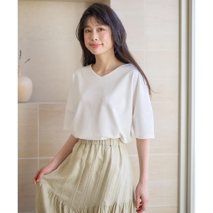 any FAM 【洗濯機可/接触冷感/UVカット/アンチピリング】ドライポンチVネックプルオーバー : マルイ(丸井)Yahoo!店 - 通販 - Yahoo!ショッピング