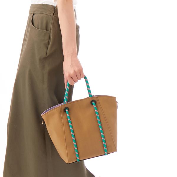 cache 【steady. 8月号掲載】カシュカシュ / コーティングキャンバスロープハンドルトート : マルイ(丸井)Yahoo!店 - 通販 - Yahoo!ショッピング