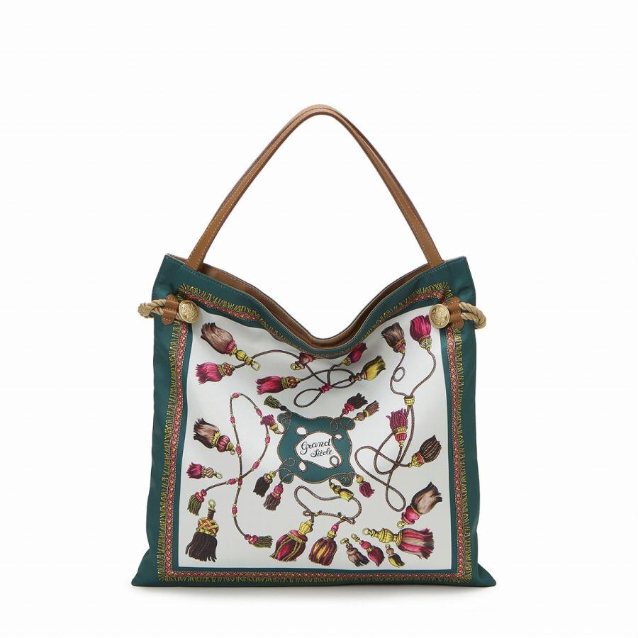 TOPKAPI 【TREASURE TOPKAPI】マイルドサテン スカーフ柄 トートバッグ : マルイ(丸井)Yahoo!店 - 通販 - Yahoo!ショッピング