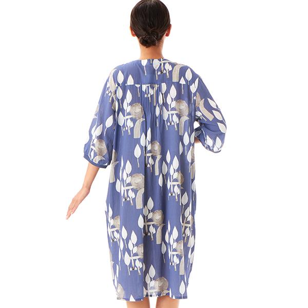 SUPER HAKKA HAKKA×さかたきよこ「noon」/「forest」プリントピンタックワンピース : マルイ(丸井)Yahoo!店 - 通販 - Yahoo!ショッピング