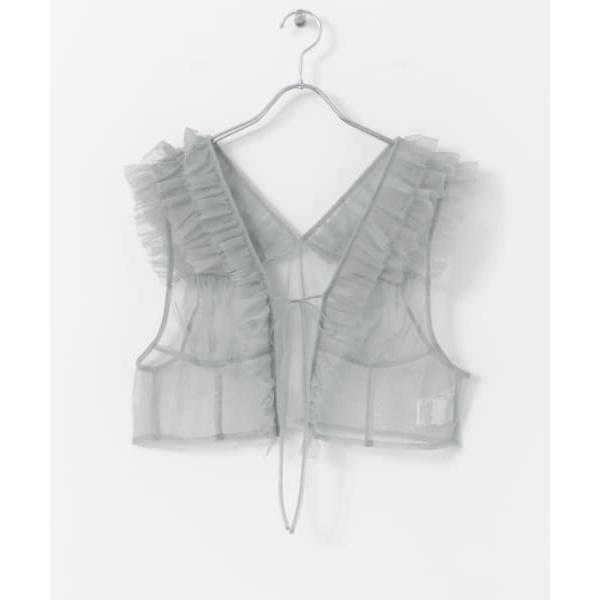 KBF チュールフリルベスト : マルイ(丸井)Yahoo!店 - 通販 - Yahoo!ショッピング