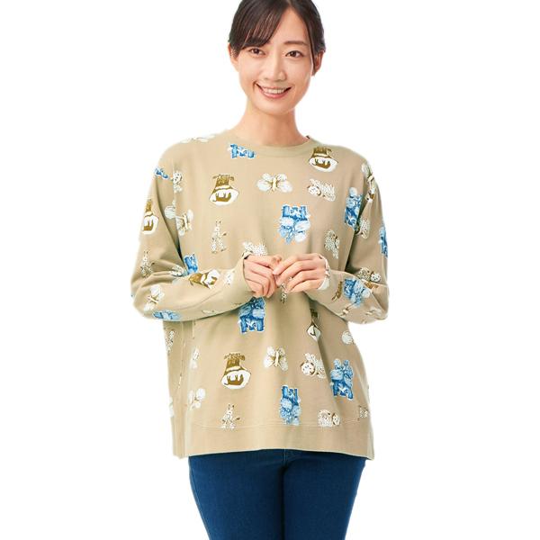 SUPER HAKKA×さかたきよこ 40/20裏毛「daydream」プリントプルオーバー : ce0167821101 : マルイ(丸井)Yahoo!店 - 通販 - Yahoo!ショッピング