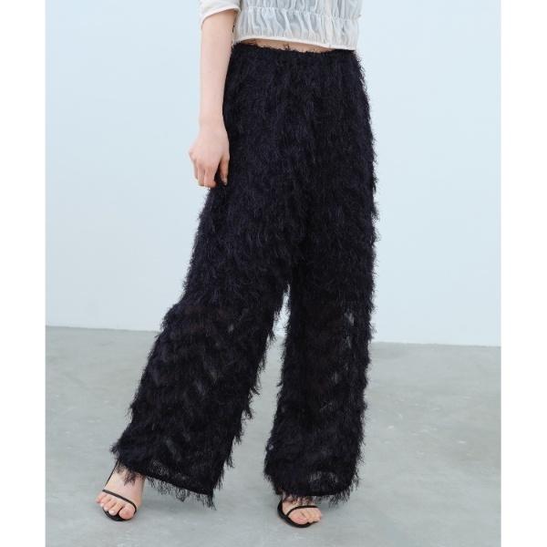 CODE A｜feather jacquard easy pants : マルイ(丸井)Yahoo!店 - 通販 - Yahoo!ショッピング