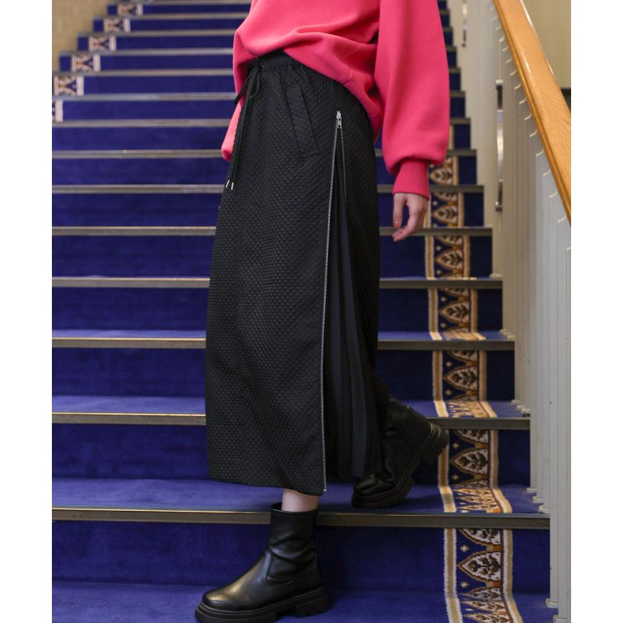 Bou Jeloud ジャガードサイドプリーツスカート : マルイ(丸井)Yahoo!店 - 通販 - Yahoo!ショッピング