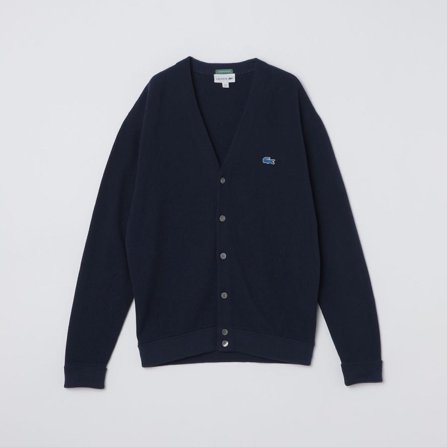 SHIPS（シップス） 【SHIPS別注】LACOSTE: コットン/ポリエステル Vネック カーディガン 24FW : マルイ(丸井 ...