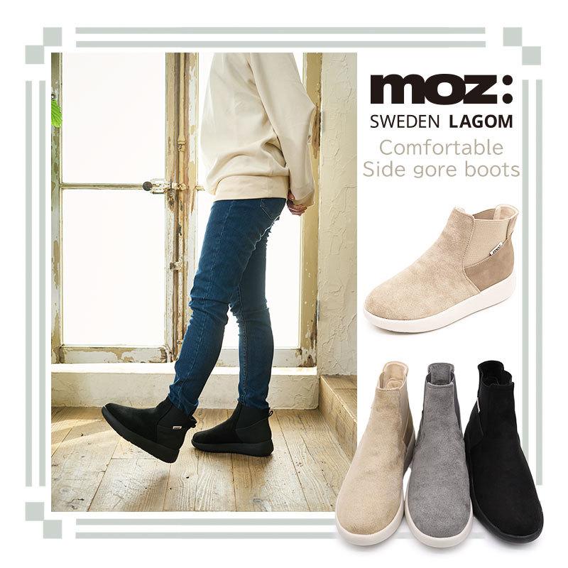 moz（モズ） 【24秋冬新作】moz カジュアル サイドゴアブーツ : マルイ(丸井)Yahoo!店 - 通販 - Yahoo!ショッピング