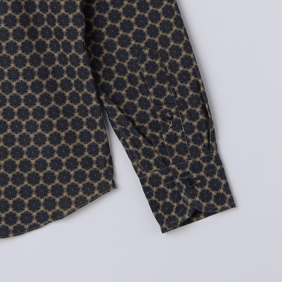 SHIPS（シップス） Errico Formicola:メダリオンプリント コーデュロイ