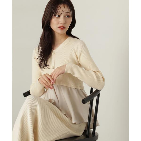 PROPORTION BODY DRESSING（プロポーションボディドレッシング） ペプラムナローニットSET UP : マルイ(丸井)Yahoo!店 - 通販 - Yahoo!ショッピング