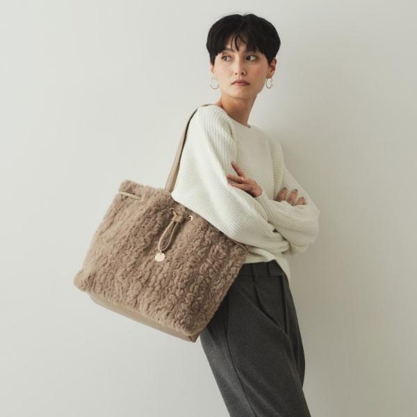 【2WAY／A4サイズ対応】フロントドロストコンビトートバッグ : ce0177327101 : マルイ(丸井)Yahoo!店 - 通販 - Yahoo!ショッピング