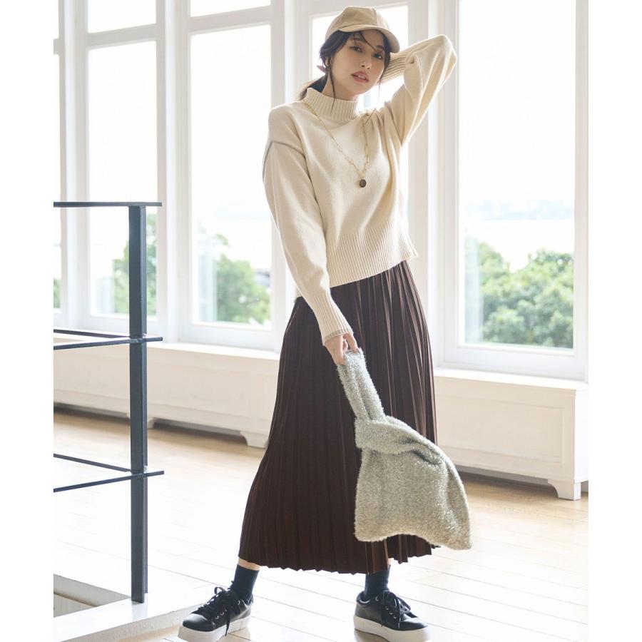 ANY SIS（エニィスィス） 【洗える・2SET】ボリューム ニット × スエードライク スカート セット : マルイ(丸井)Yahoo!店 - 通販 - Yahoo!ショッピング