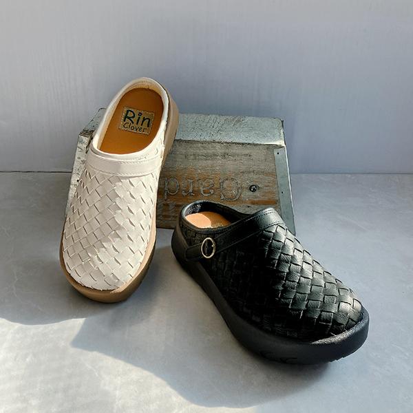 Rin clover 【25春夏新作】厚底 編み込み サボサンダル : マルイ(丸井)Yahoo!店 - 通販 - Yahoo!ショッピング