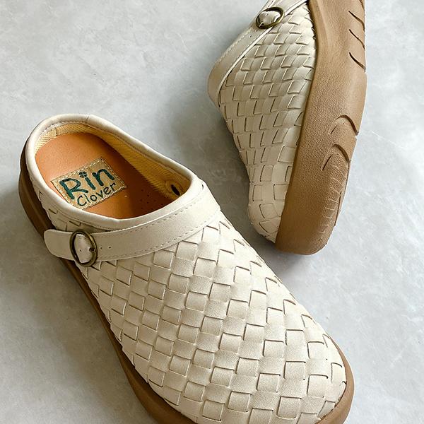 Rin clover 【25春夏新作】厚底 編み込み サボサンダル : マルイ(丸井)Yahoo!店 - 通販 - Yahoo!ショッピング