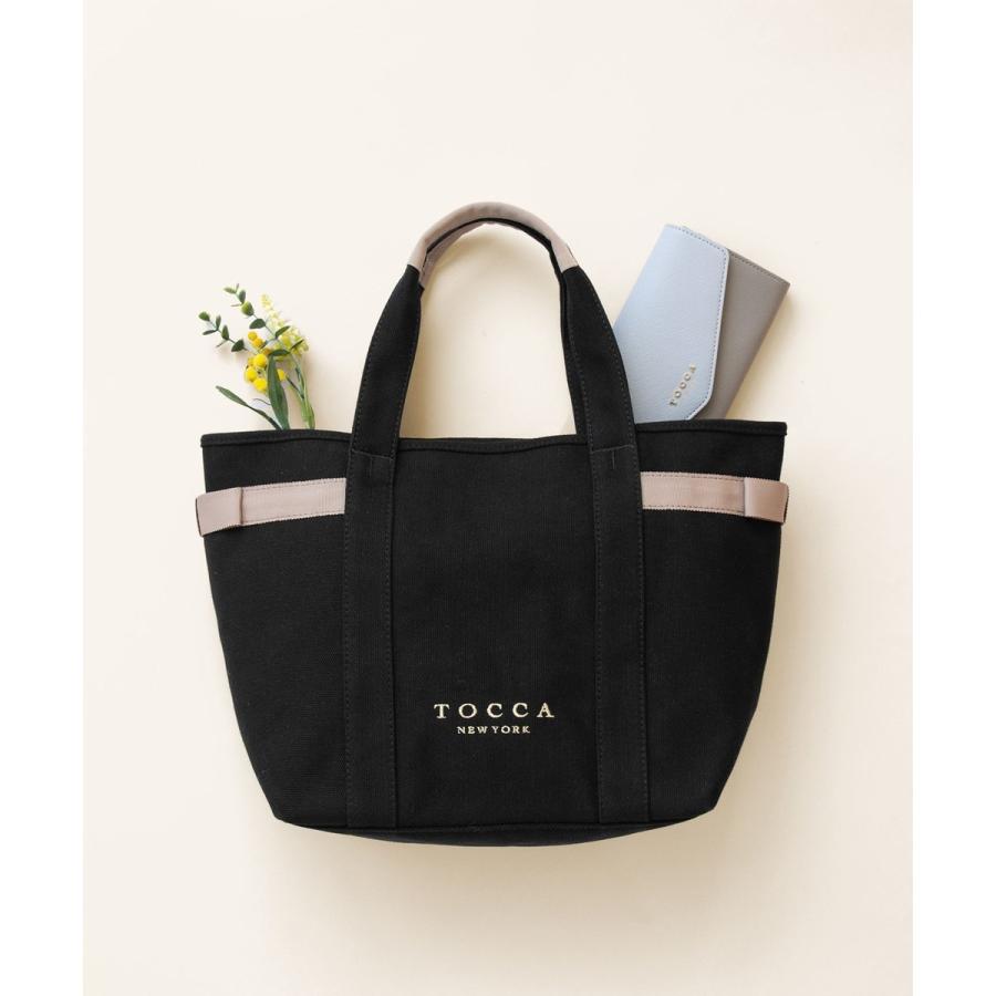 TOCCA 【A4サイズ対応】SIDE RIBBON CANVASTOTE トートバッグ : マルイ(丸井)Yahoo!店 - 通販 - Yahoo!ショッピング