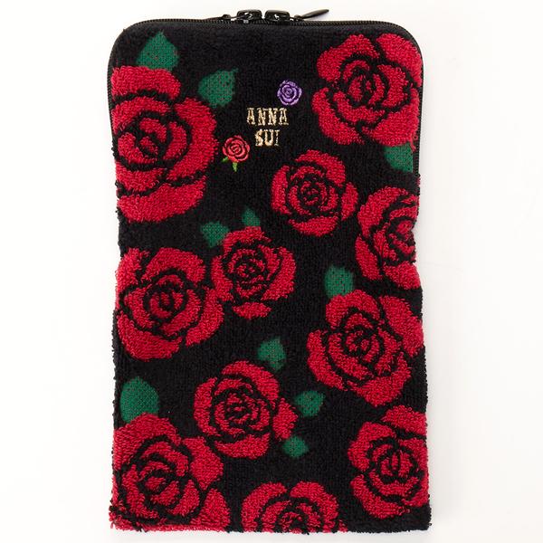 ANNA SUI アナスイ ファスナー付きタオル ペットボトルケース ローズ刺繍 【ANNA SUI】 : マルイ(丸井)Yahoo!店 ...