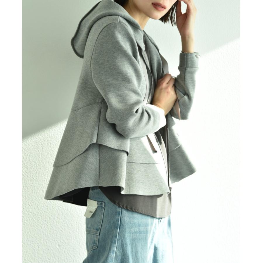 INTERPLANET（インタープラネット） ダンボールニットフリルZIPパーカー : マルイ(丸井)Yahoo!店 - 通販 - Yahoo!ショッピング