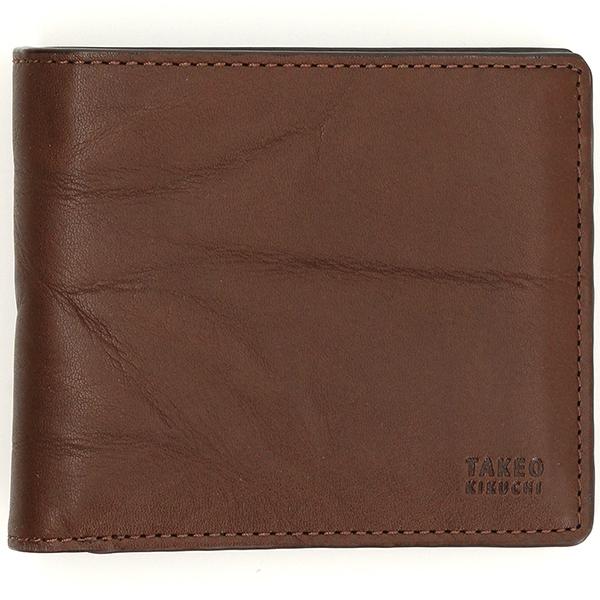 タケオキクチ（TAKEO KIKUCHI）/スクイーズ 　二つ折り財布 小銭入れ付 TAKEO KIKUCHI（タケオキクチ） スクイーズ 二つ折り財布 小銭入れ付