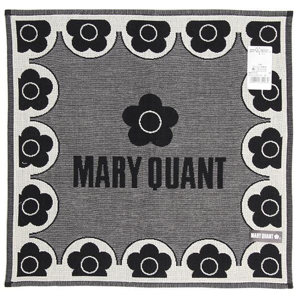 MARY QUANT マリークヮント 三重ガーゼハンカチ（cm）ブラック＆ホワイト デイジーヘム : マルイ(丸井)Yahoo!店 - 通販 - Yahoo!ショッピング