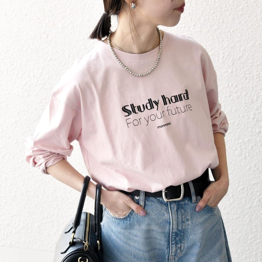 SHIPS any 【SHIPS any別注】MONMIMI:〈洗濯機可能〉ロゴ プリント ロンTEE 25SS : マルイ(丸井)Yahoo!店 - 通販 - Yahoo!ショッピング