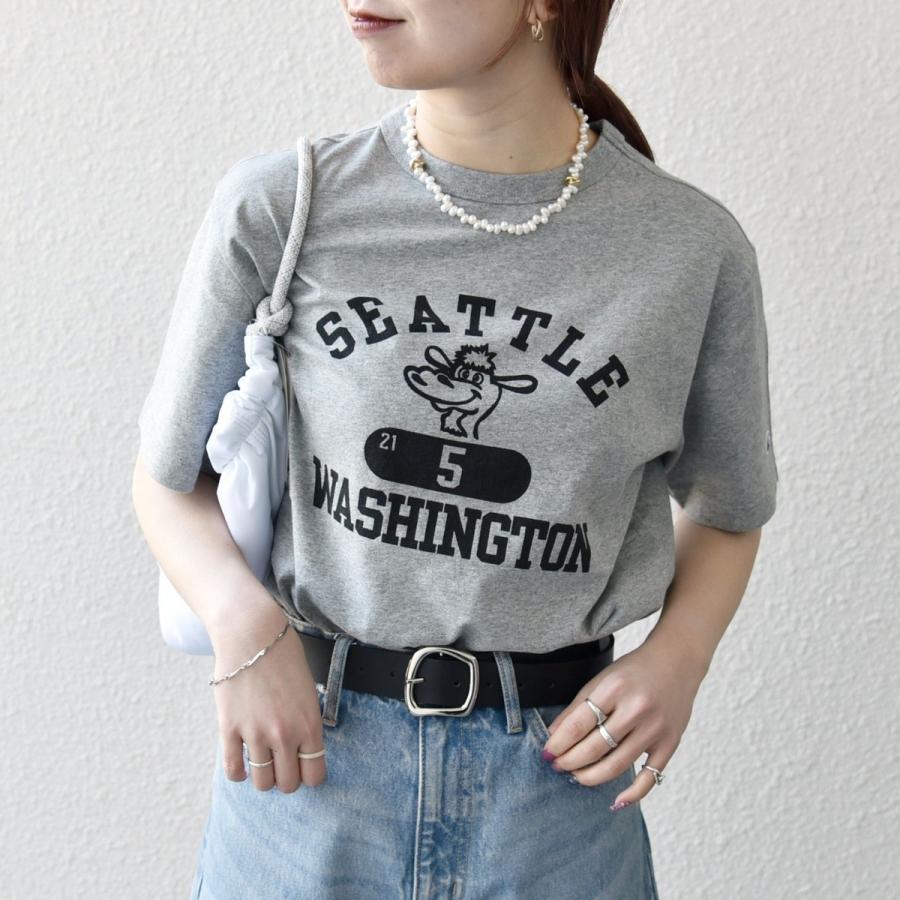 SHIPS any Champion:〈洗濯機可能〉クルーネック カレッジ ロゴ TEE 25SS : マルイ(丸井)Yahoo!店 - 通販 - Yahoo!ショッピング