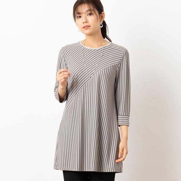 LOBJIE Soalon Aラインボーダーチュニック : マルイ(丸井)Yahoo!店 - 通販 - Yahoo!ショッピング