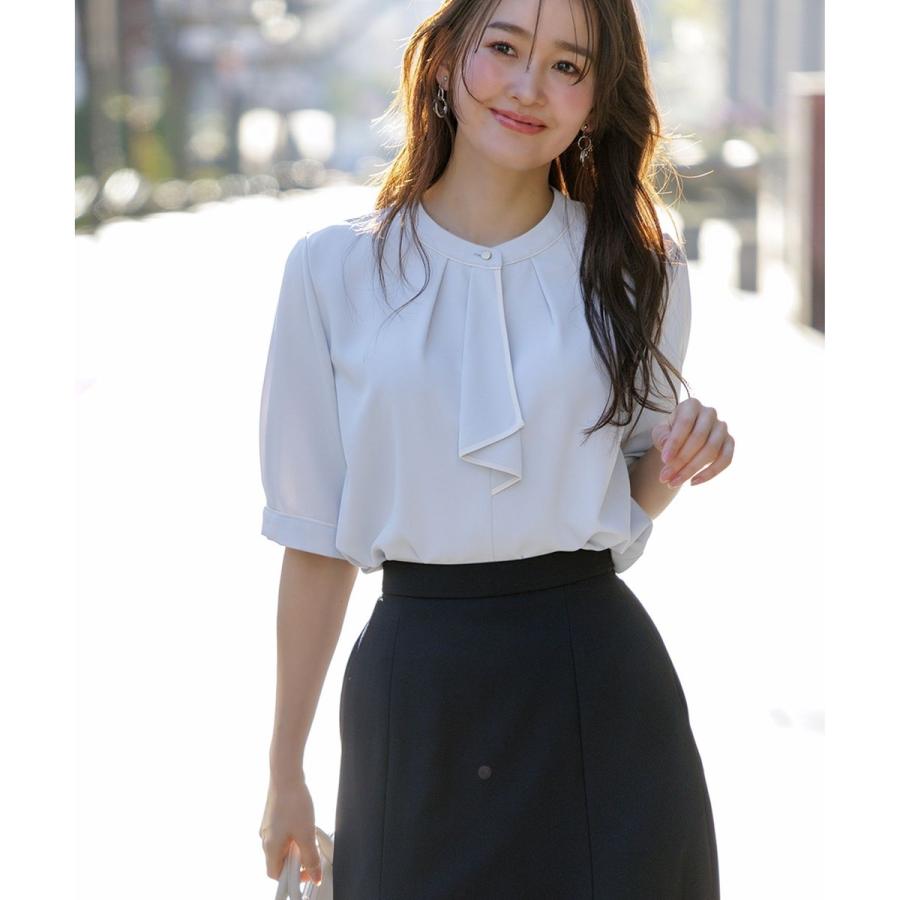 any SiS 【洗える】バイカラーラッフルボウ ブラウス : マルイ(丸井)Yahoo!店 - 通販 - Yahoo!ショッピング