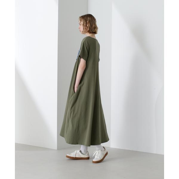 AVIREX（アヴィレックス） DENIM POCKET FLARE ONEPICE／デニム