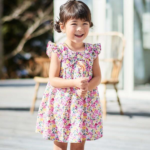 BeBe フルールドゥジョワプリントベビーワンピース(80~90cm) : マルイ(丸井)Yahoo!店 - 通販 - Yahoo!ショッピング