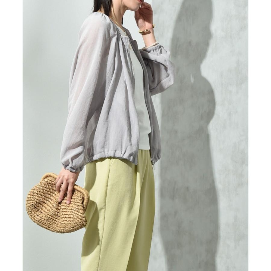 INTERPLANET ノーカラーEボイルブルゾン : マルイ(丸井)Yahoo!店 - 通販 - Yahoo!ショッピング