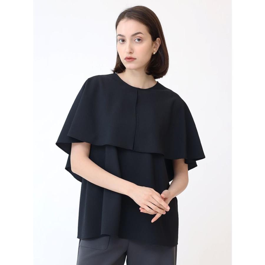 Aga ケープカラーサッカーブラウス : マルイ(丸井)Yahoo!店 - 通販 - Yahoo!ショッピング