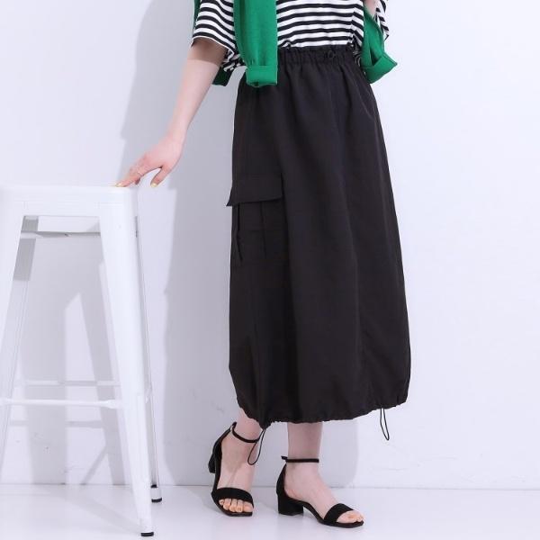 Cutie Blonde 【2WAYS-LL】】バルーンシルエットにもなる ナイロンカーゴスカート : マルイ(丸井)Yahoo!店 - 通販 - Yahoo!ショッピング