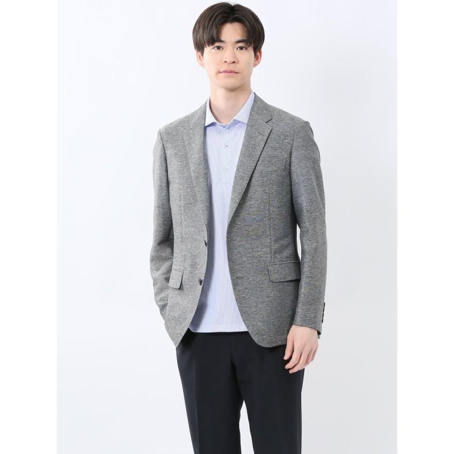TAKA-Q タカキュー TechLinen 2ボタンジャケット グレー : マルイ(丸井)Yahoo!店 - 通販 - Yahoo!ショッピング