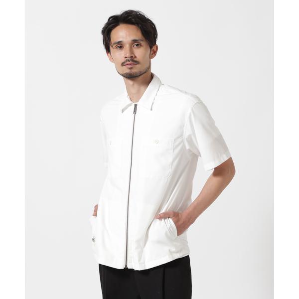 AVIREX（アヴィレックス） 《WEB＆DEPOT限定》ZIP UP WORK SHIRT ”25” ／ ジップアップ ワーク半袖 ...