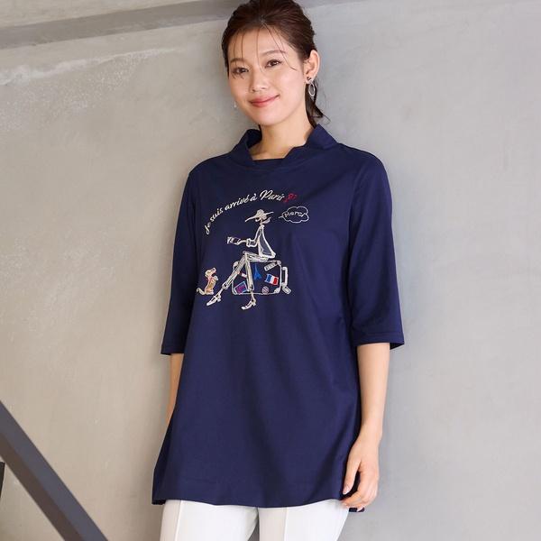 LOBJIE 【洗える】Lobin キャリーバッグ柄チュニック : マルイ(丸井)Yahoo!店 - 通販 - Yahoo!ショッピング