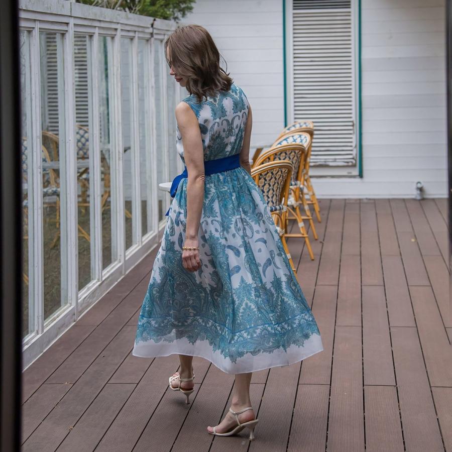 Viaggio Blu ペイズリープリントワンピース≪手洗い可能≫ : マルイ(丸井)Yahoo!店 - 通販 - Yahoo!ショッピング