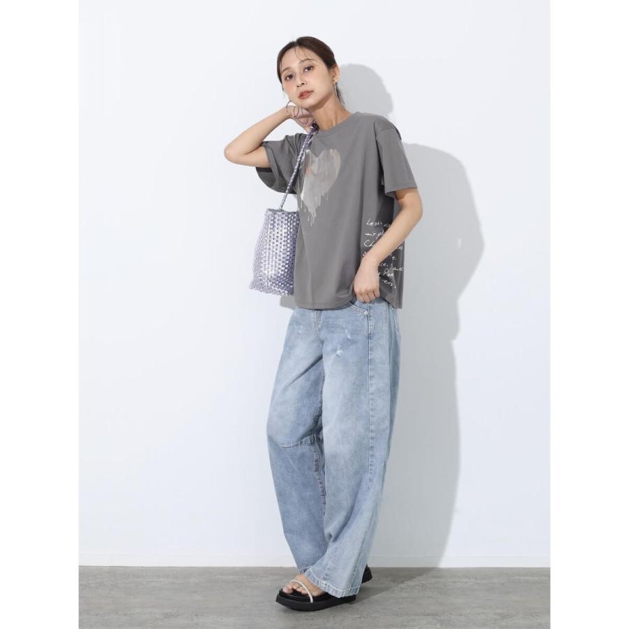 SCOTCLUB（スコットクラブ） 箔ハートプリントTシャツ : マルイ(丸井