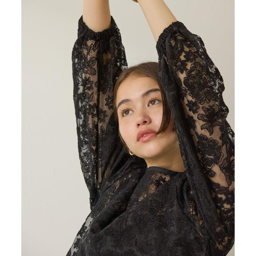 AMERICAN HOLIC 前後2WAYシアーレースブラウス : マルイ(丸井)Yahoo!店 - 通販 - Yahoo!ショッピング