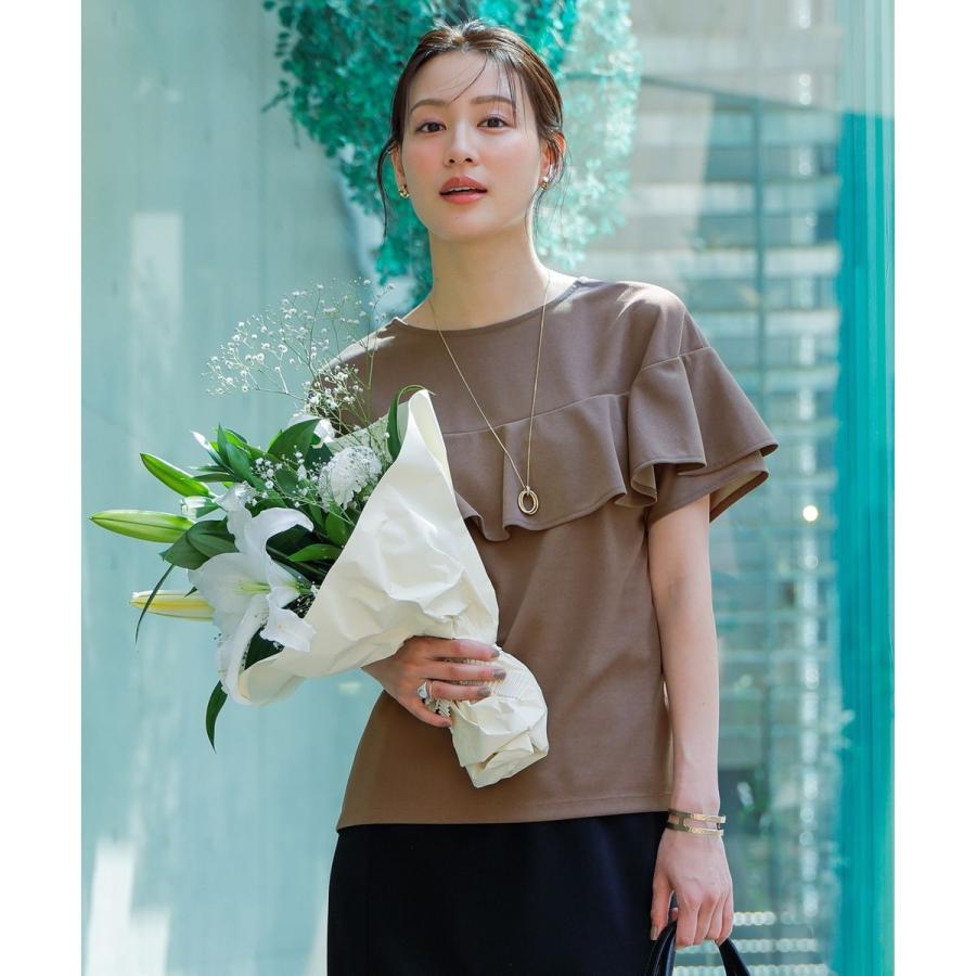 any SiS 【前後着用・UVケア・洗える】2WAYジョーゼットジャージーフリル カットソー : マルイ(丸井)Yahoo!店 - 通販 - Yahoo!ショッピング